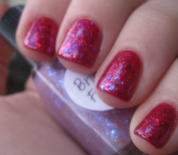 Lavish Layerings: Lynnderella Ruby Red Ruby...plus Bride of Franken?